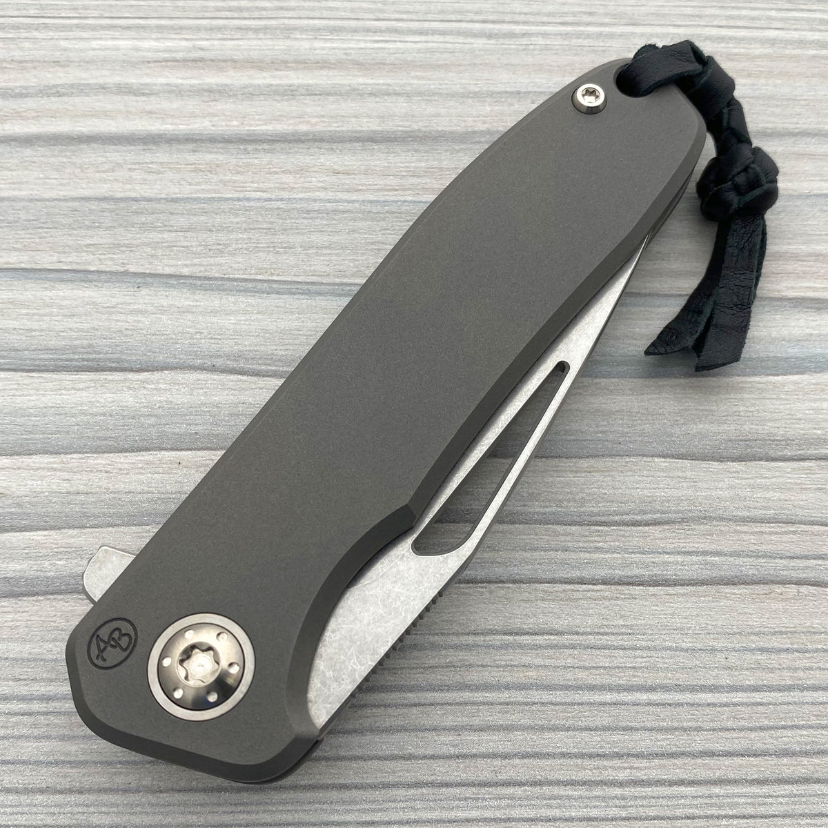 iMamba® Stonewashed Flipper with Solid Titanium (Caged Bearings) – Arno ...