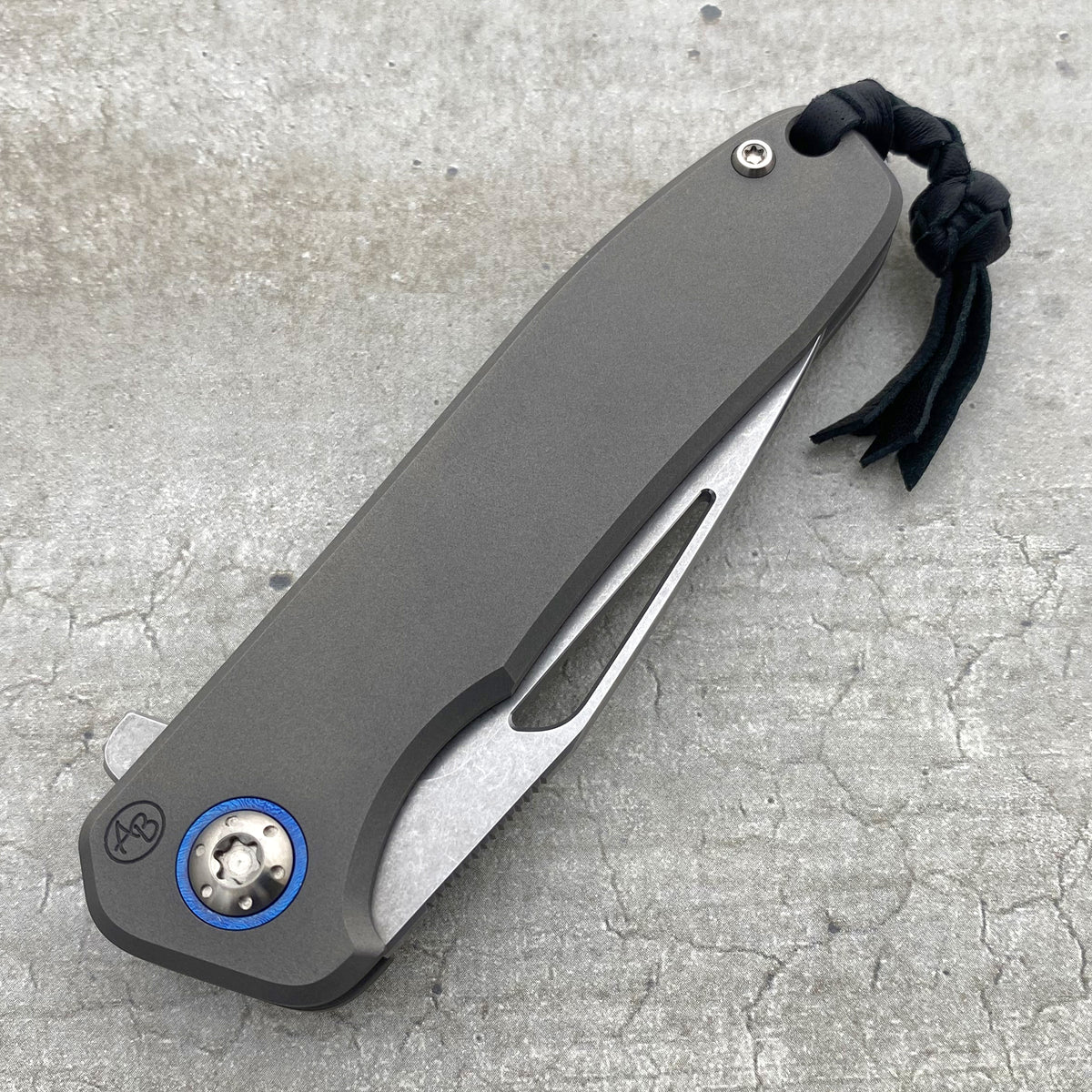 iMamba® Stonewashed Flipper & Assegai Pen Timascus Set – Arno Bernard ...