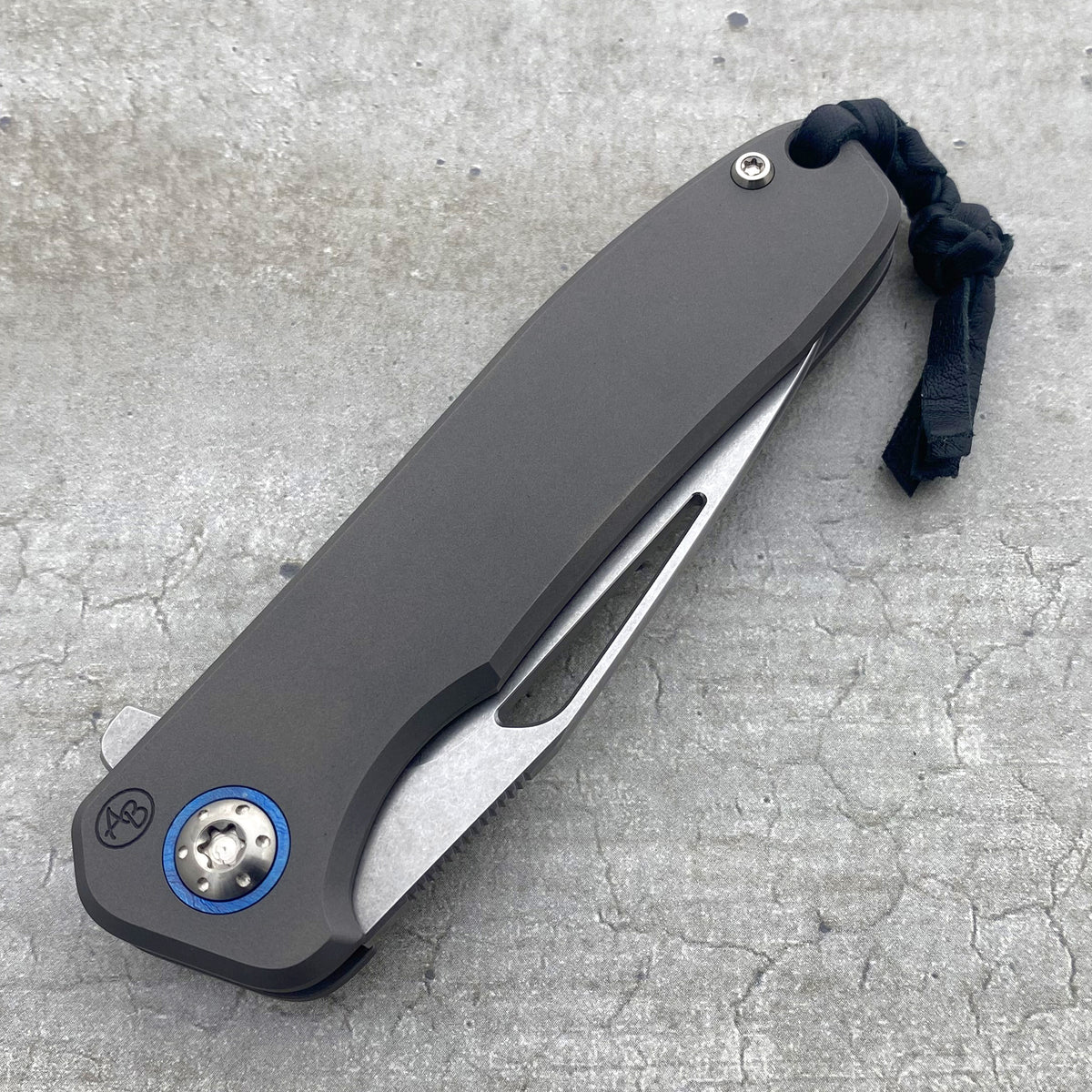 iMamba® Stonewashed Flipper & Assegai Pen Timascus Set – Arno Bernard ...