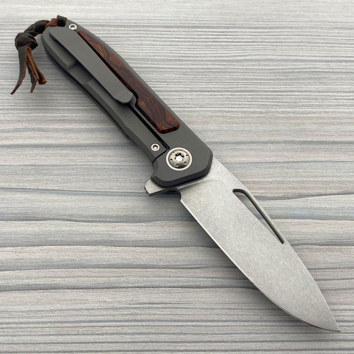 iMamba® Stonewashed Flipper with Desert Ironwood (Caged Bearings ...