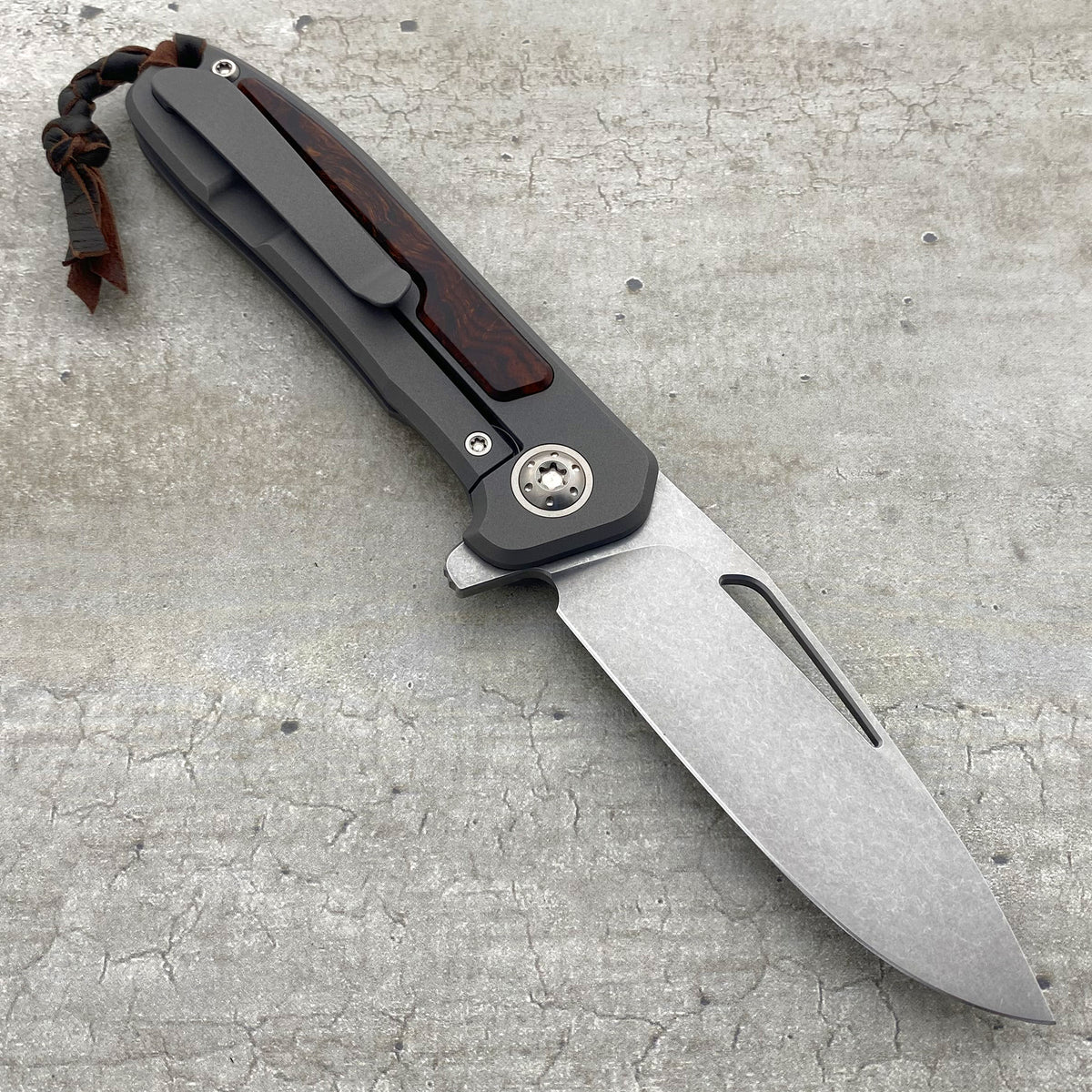 iMamba® Stonewashed Flipper with Desert Ironwood (Caged Bearings ...
